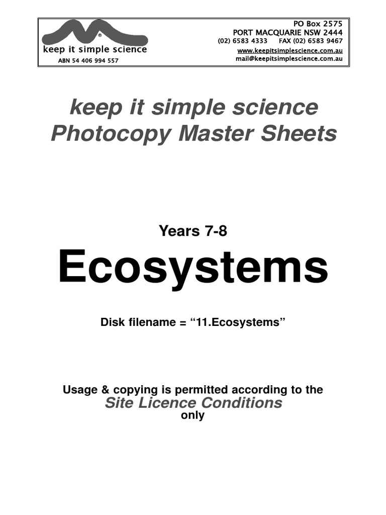11 Ecosystems | PDF | Ecosystem | Ecology