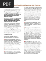 Cbot Market Profile A Six Part Study Gui | PDF