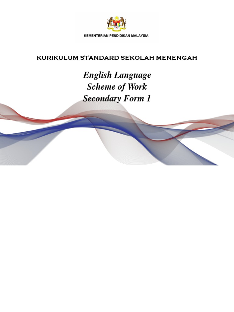 Secondary Scheme of Work Form 1 PDF | PDF | Lesson | Curriculum