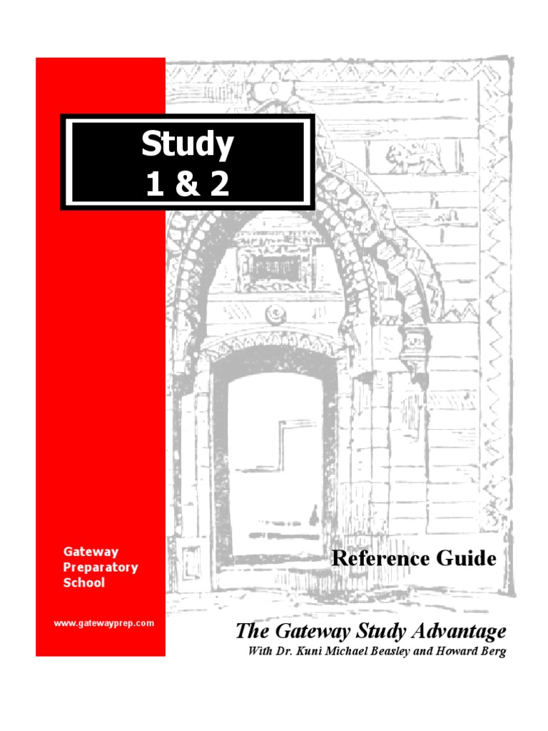 Howard Berg Study 1 & 2 Reference Guide | PDF | United States Senate ...