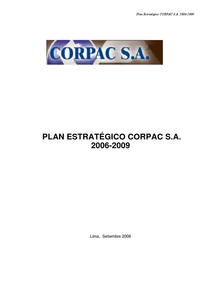 Corpac Trabajo | PDF | Calidad (comercial) | Sociedad de ...