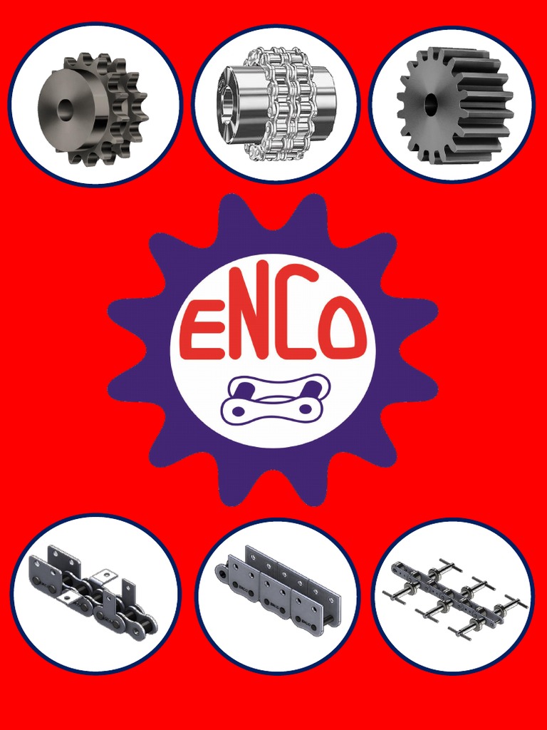 CATÁLOGO ENCO CORRENTES E ENGRENAGENS | PDF