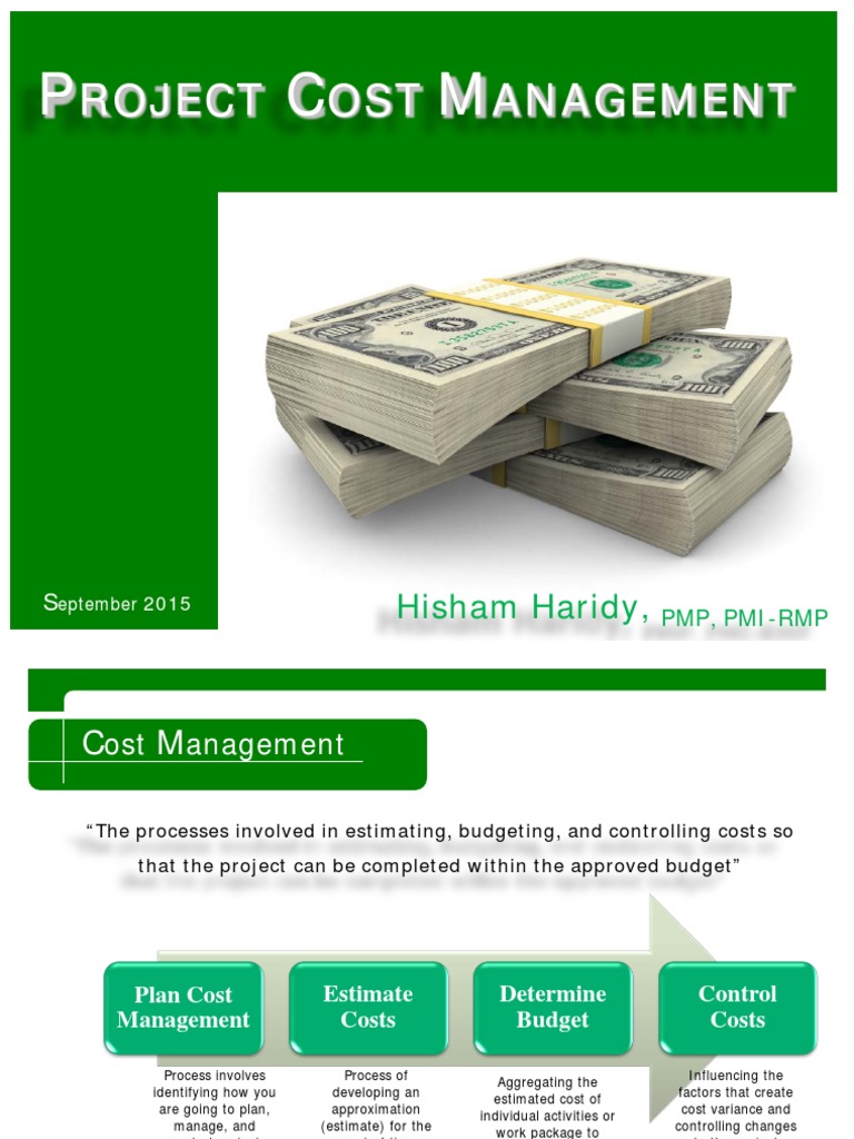 Project Cost Management Overview | PDF | Project Management ...
