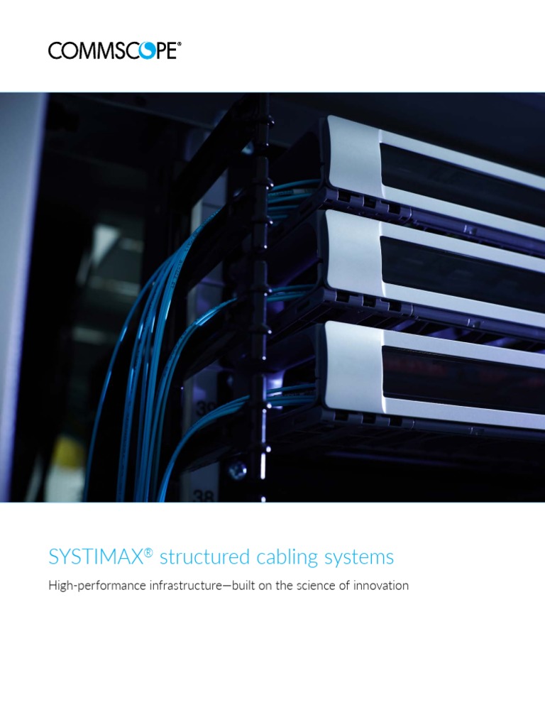 Systimax Structured Cabling Solutions Pdf Data Center Cloud Computing