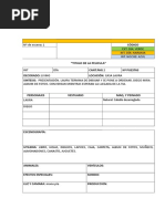 Planilla de Casting | PDF