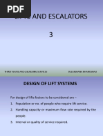 Lift and Escalator Motor Sizing | PDF | Elevator | Power (Physics)