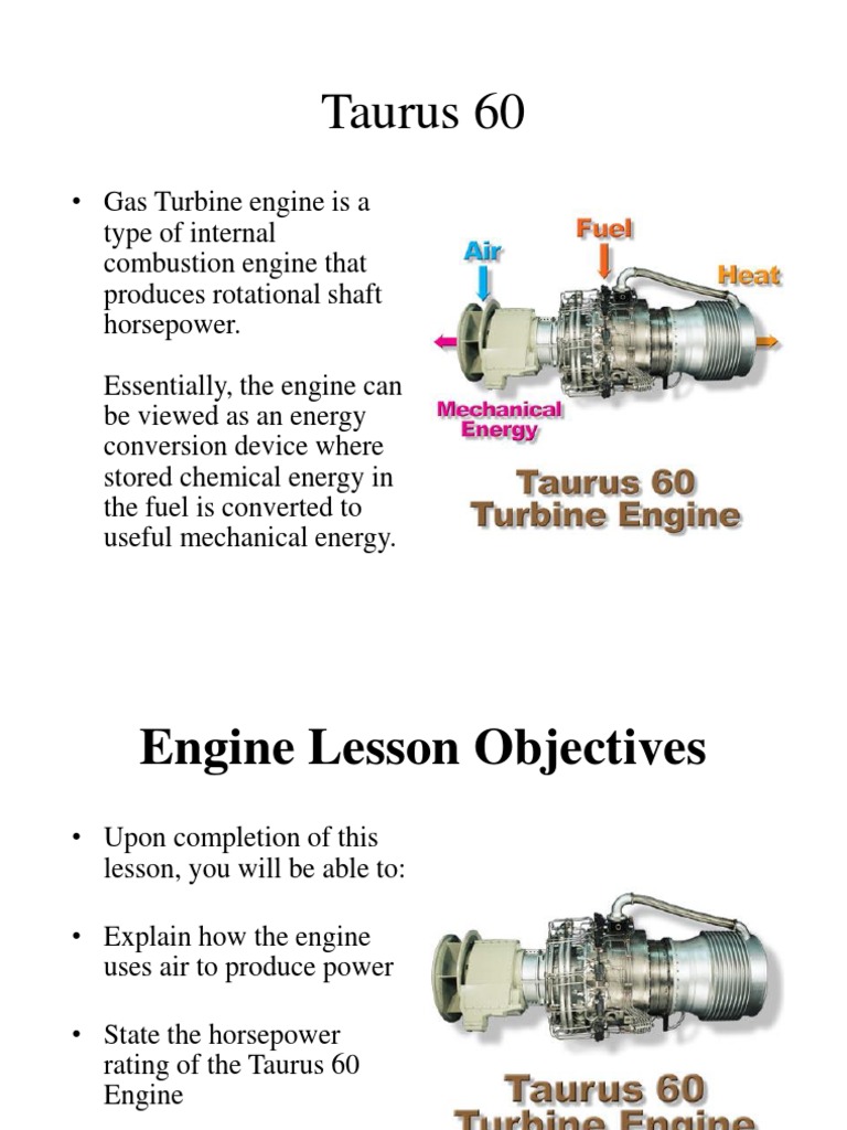 pengetahuan Dasar Turbine Gas tipe Taurus 60 Solar Turbine | Lift ...