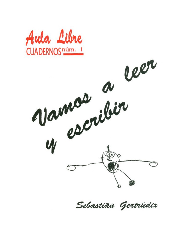 Vamos A Leer y Escribir PDF | PDF | Lectura (proceso) | Palabra