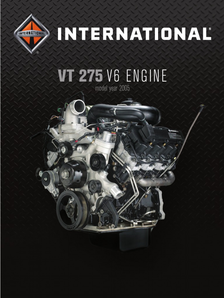 2005 - 4 5 L - VT275 V6 Engine - TMT 120502 PDF | PDF | Turbocharger ...
