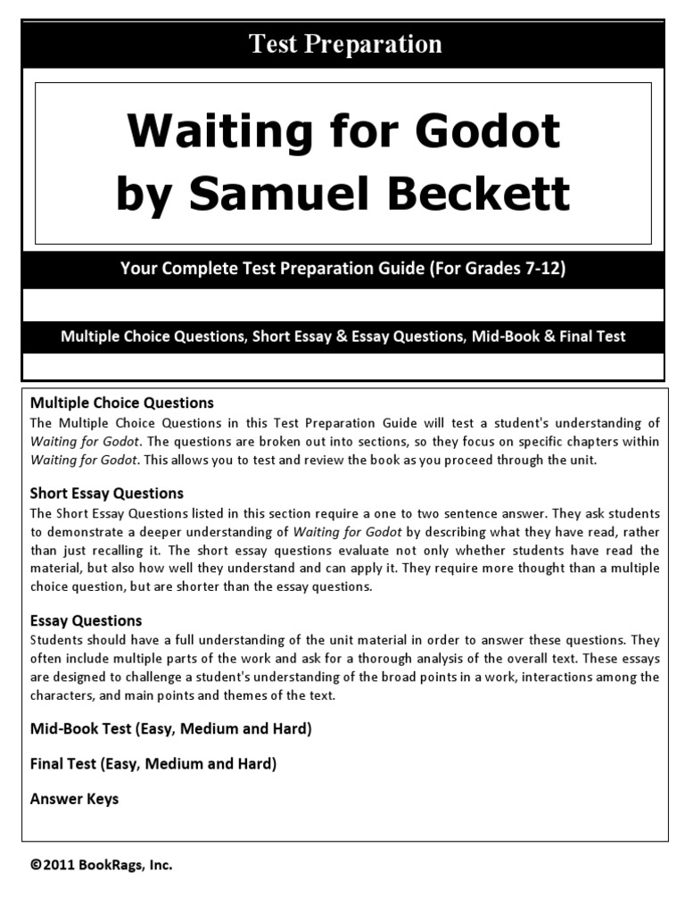 Waiting For Godot | PDF