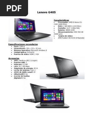 Lenovo G405