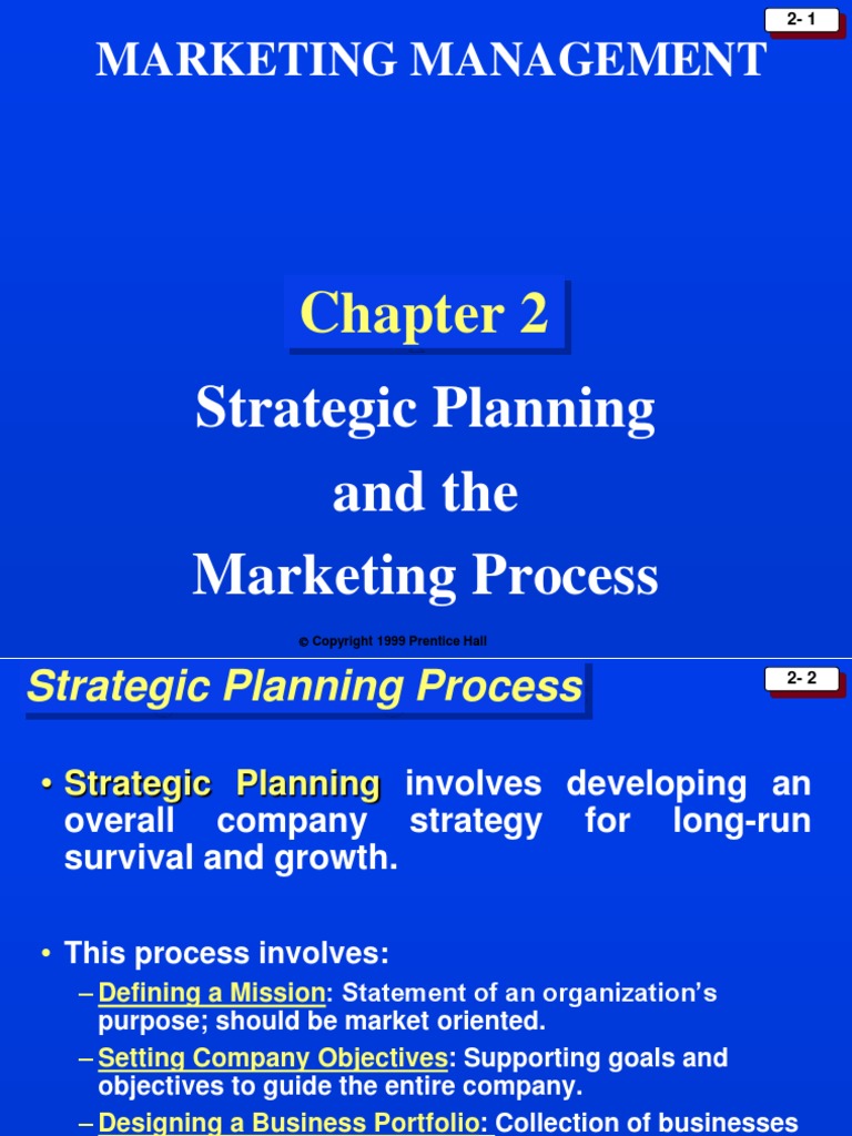 Chapter - 2 Marketing Management | PDF | Strategic Management | Marketing