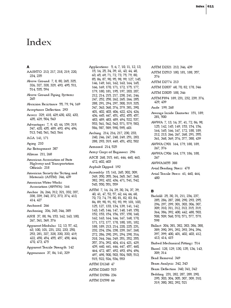 Index PDF | PDF | Extrusion | Tuyau