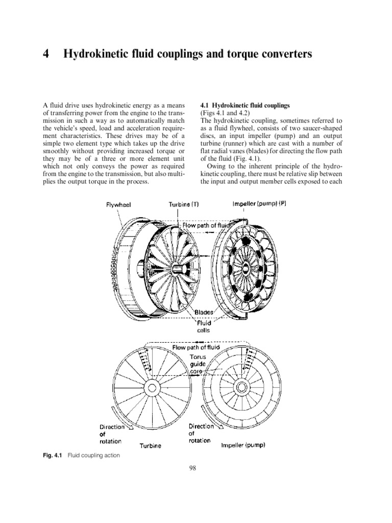 Torque Converter | PDF | Transmission (Mechanics) | Turbine