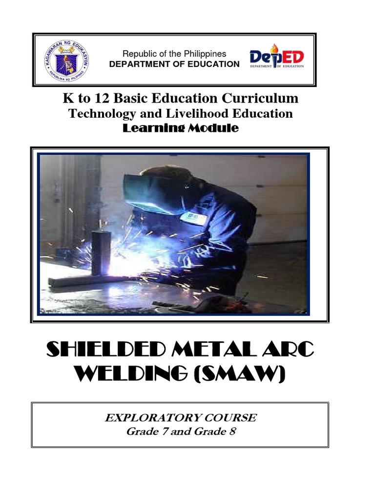 K To 12 Welding Learning Module | PDF | Fraction (Mathematics) | Screw