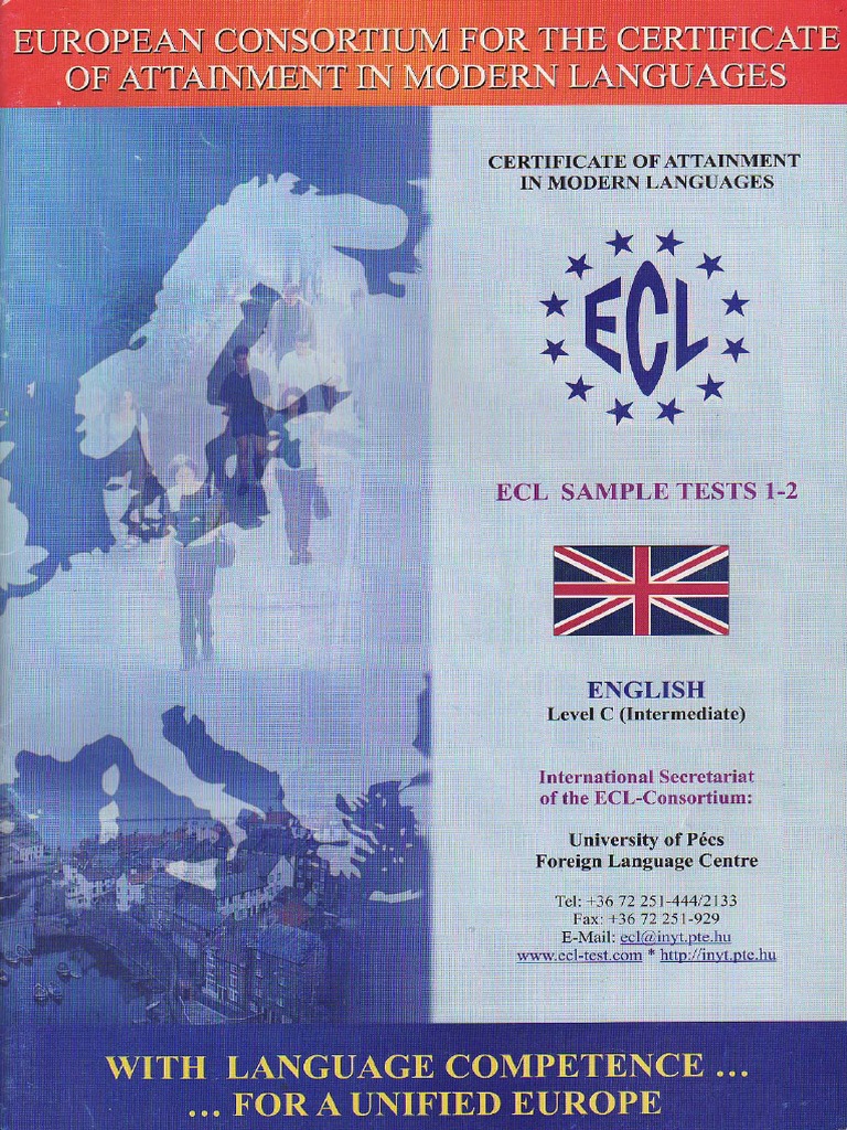 ECL Sample Tests 1-2 PDF | PDF