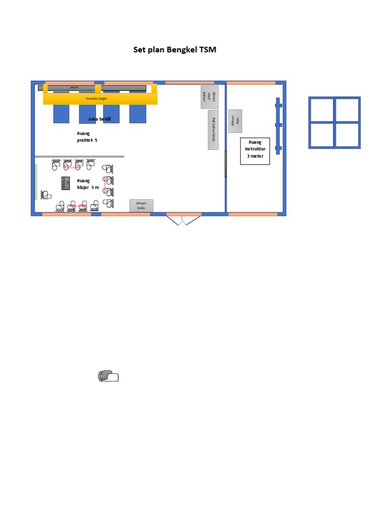 Set Plan Bengkel TSM | PDF