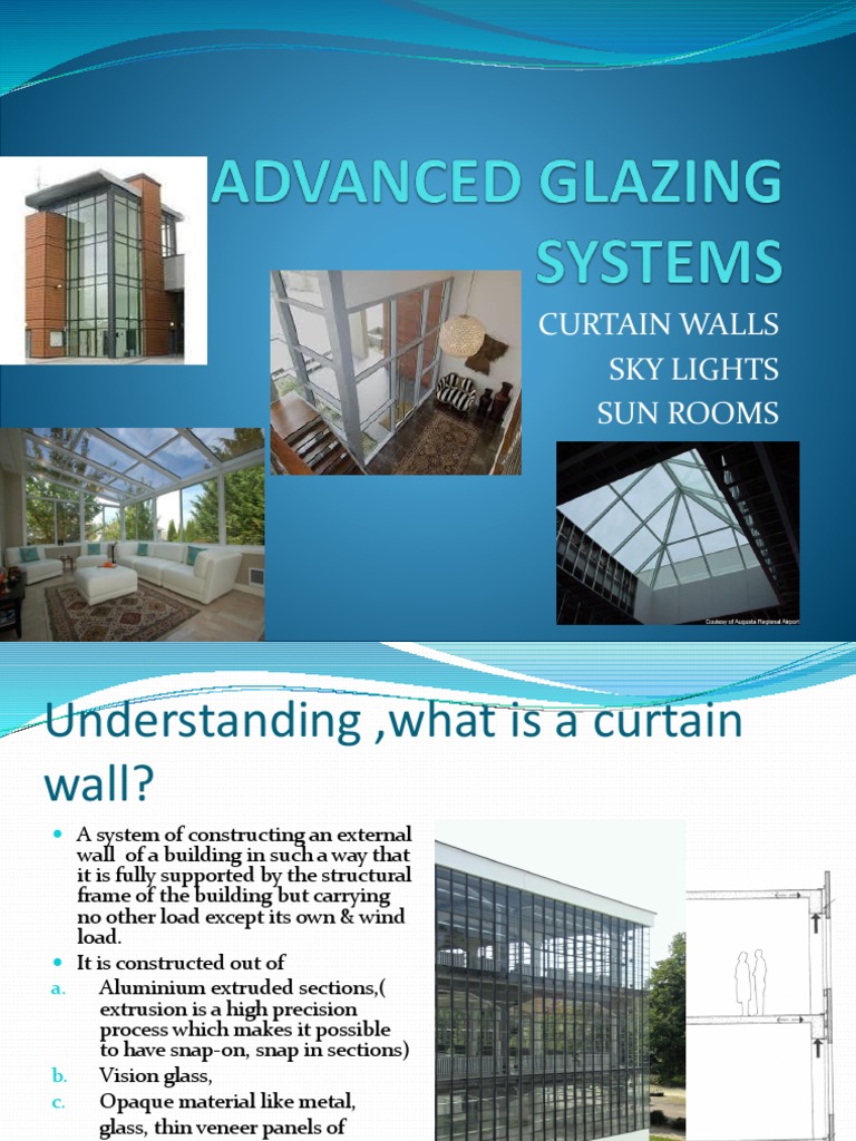 Structural Glazing Systems Overview | PDF | Wall | Architectural Design
