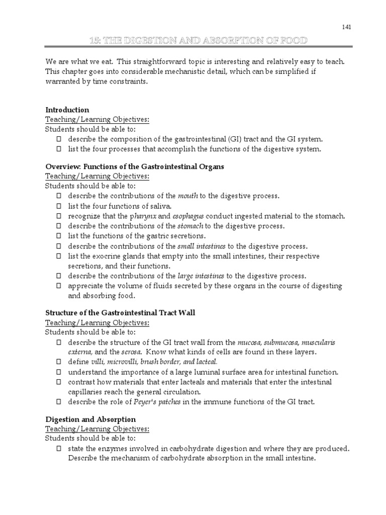 Review Question - GI PDF | PDF | Digestion | Gastrointestinal Tract