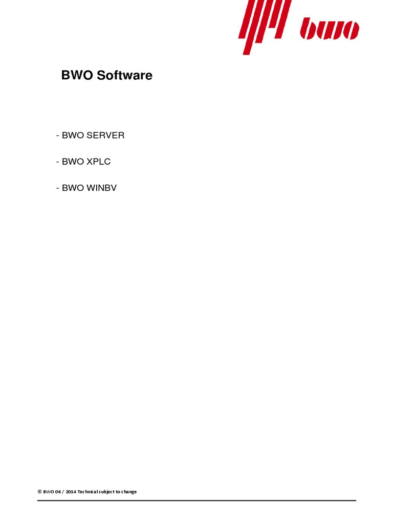 BWO Software GB | PDF | Subroutine | Parameter (Computer Programming)