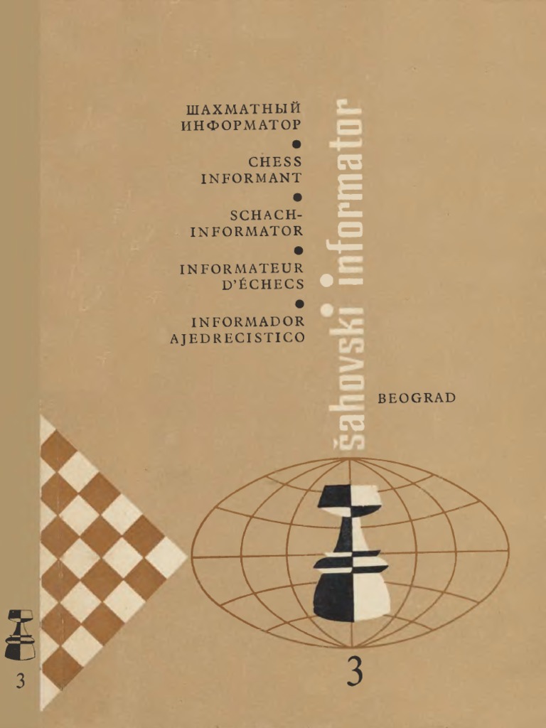 Chess Informant 003-1967 - INFORMATOR PDF | PDF