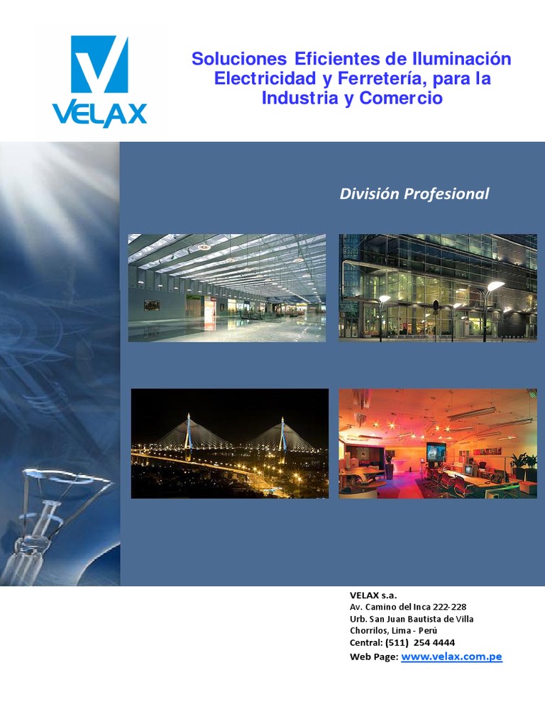 VELAX Catalogo | PDF | Encendiendo | Diodo emisor de luz