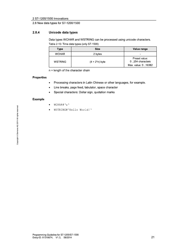 Guia Programacion Siemens 2 de 5 | PDF