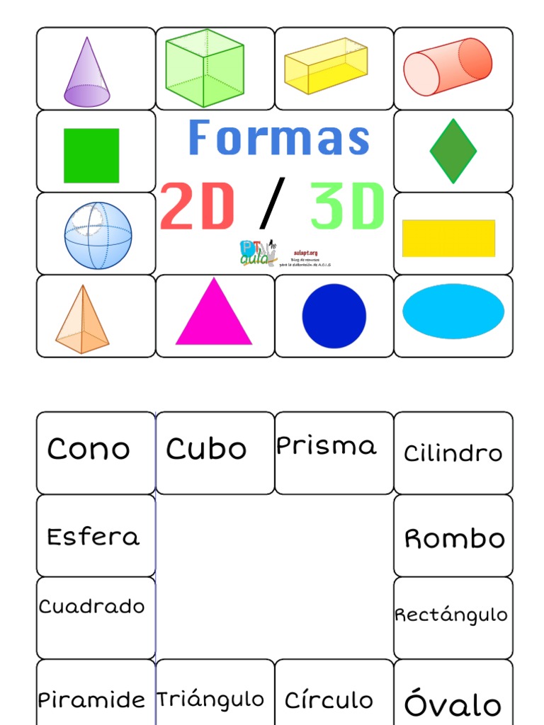 2d y 3d Formas | PDF