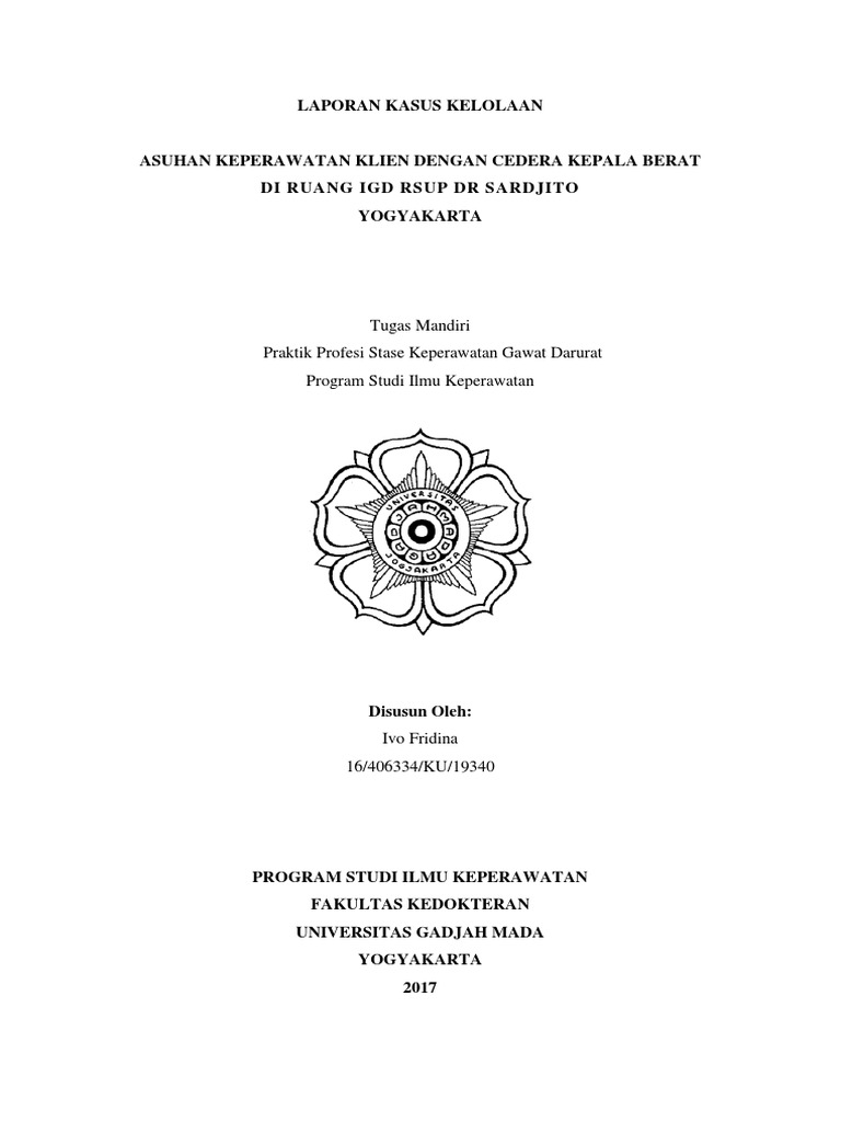 LP Cidera Kepala Berat | PDF