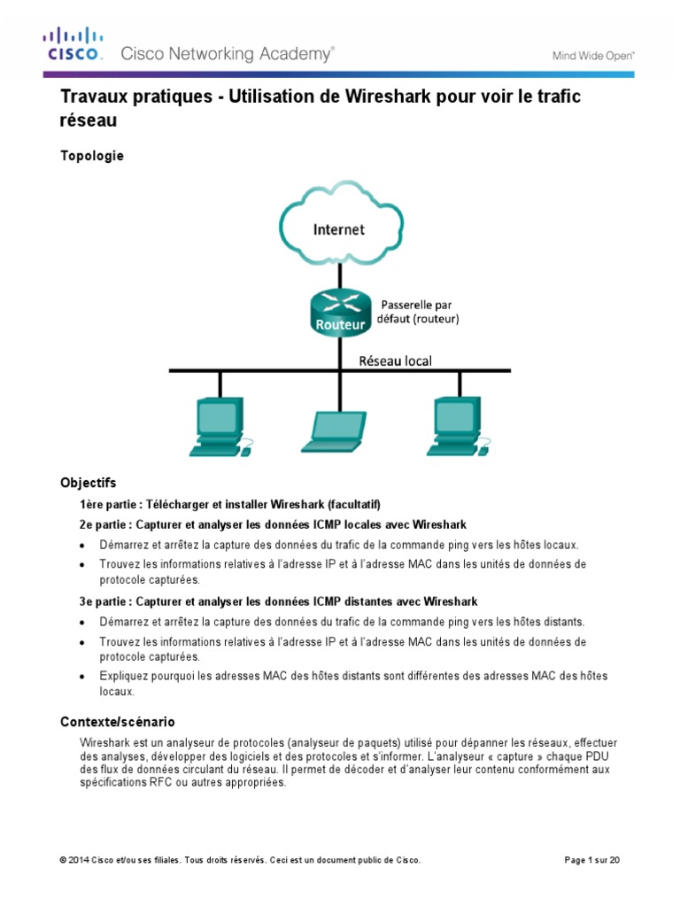 Using Wireshark To View Network Traffic PDF | PDF | Interface graphique ...