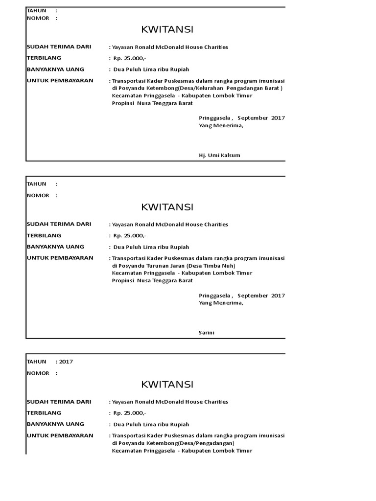 SPJ Sweeping DOFU 2017 Yayasan RMHC | PDF