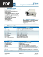 PTC04 User Interface Guide | PDF | User Interface | Reliability Engineering