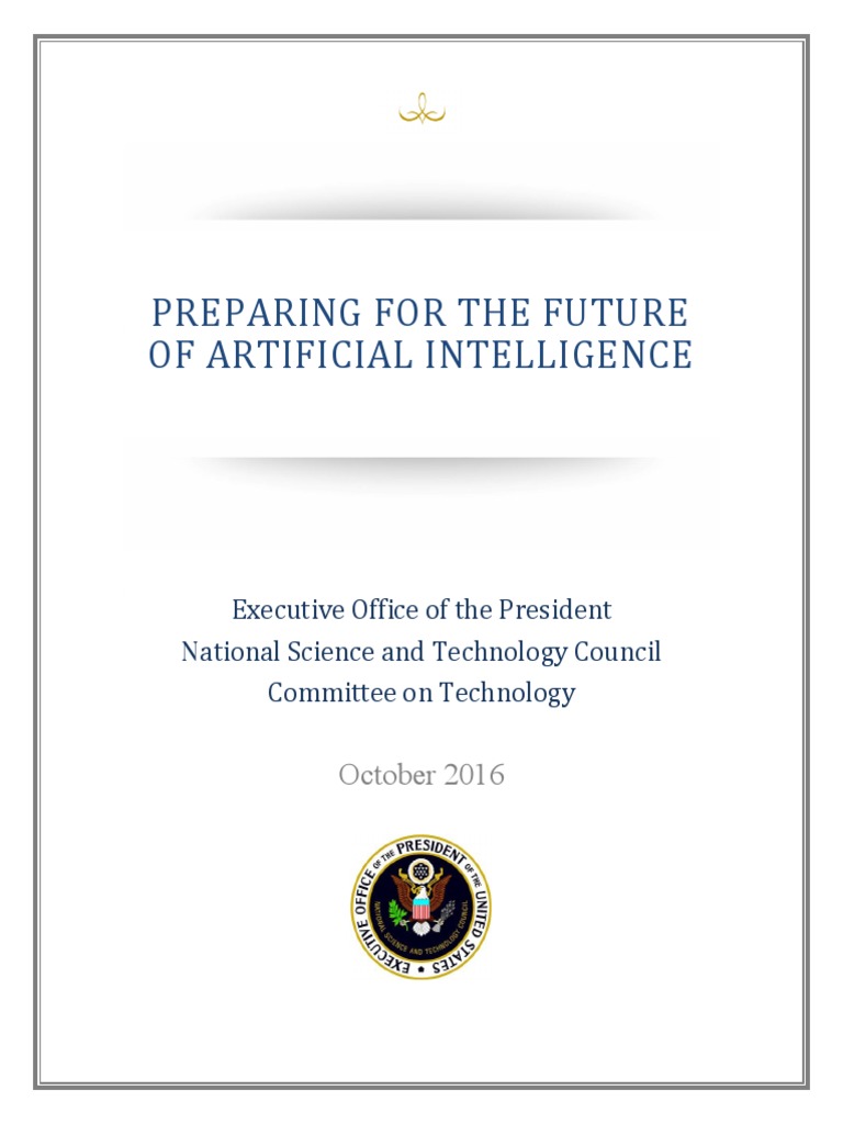 Preparing For The Future of Ai | PDF | Artificial Intelligence ...