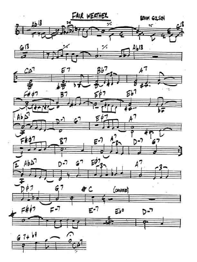 Fair Weather | PDF | Weather