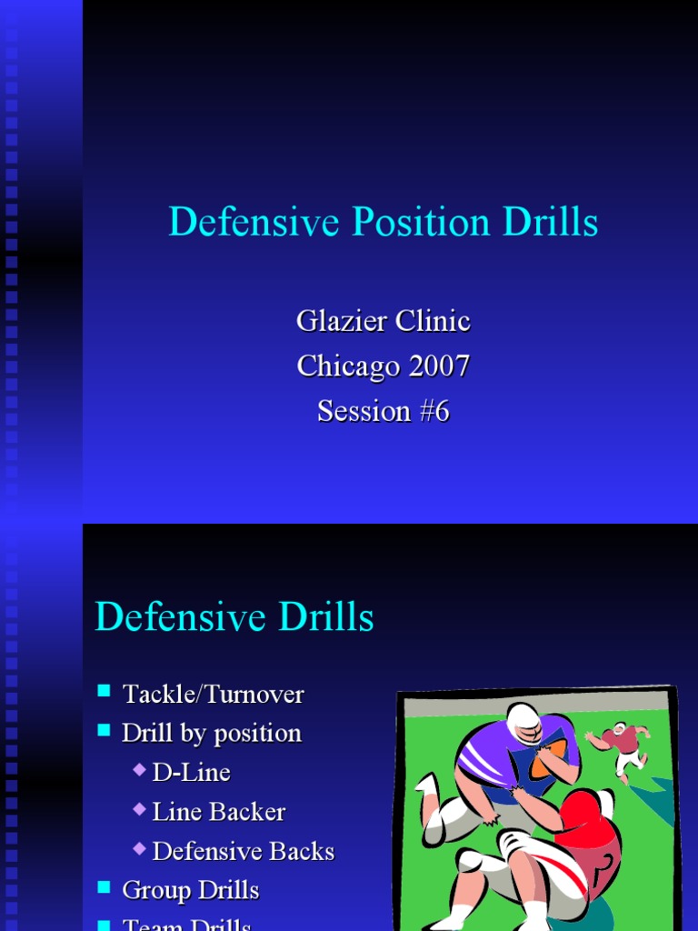 Defensive Position Drills | PDF | Team Sports | Sports