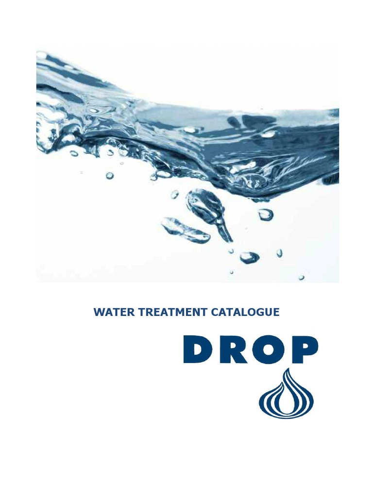 Water Treatment Catalogue | PDF | Filtration | Ultraviolet