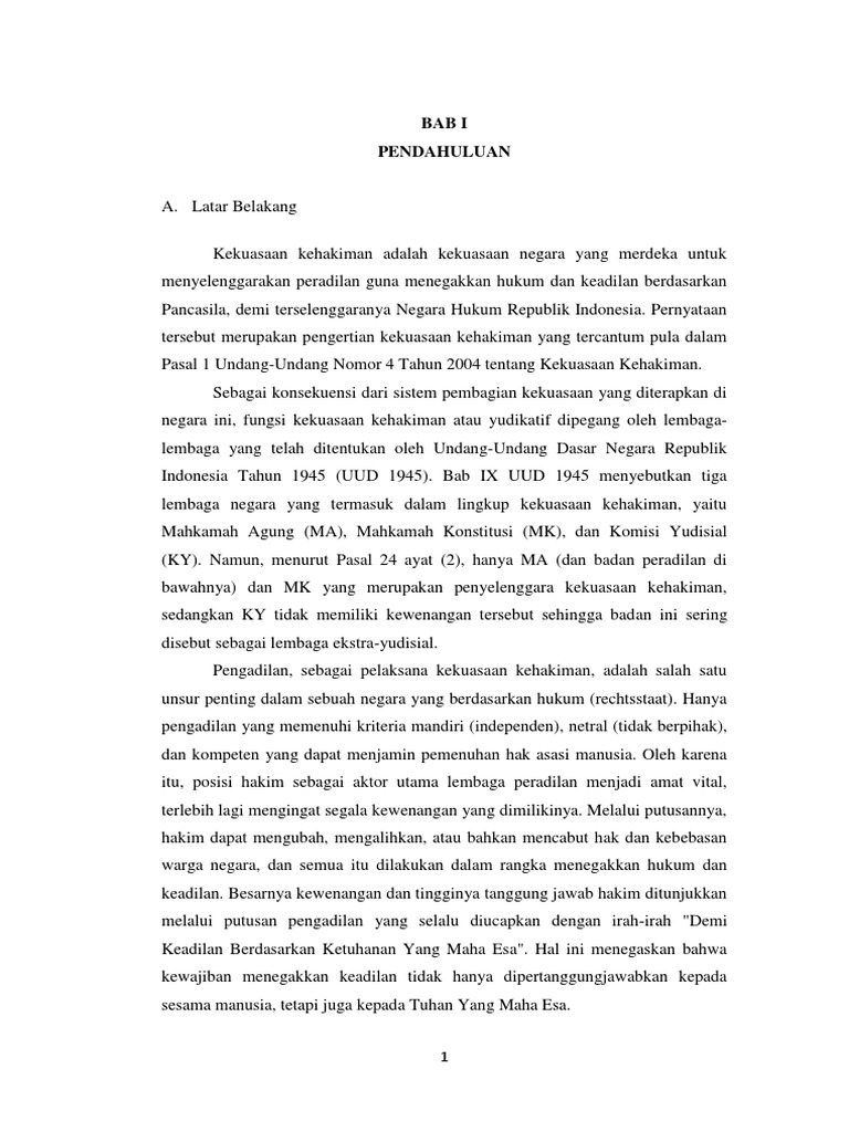 Tugas Etika Profesi Hakim | PDF