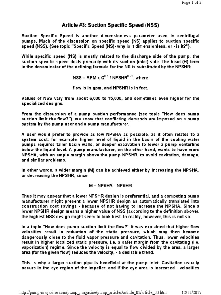 NSS & NPSHR | PDF | Pump | Gases