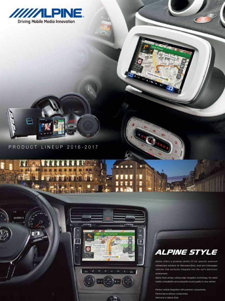 Alpine Catalogue | PDF | I Pod | I Phone