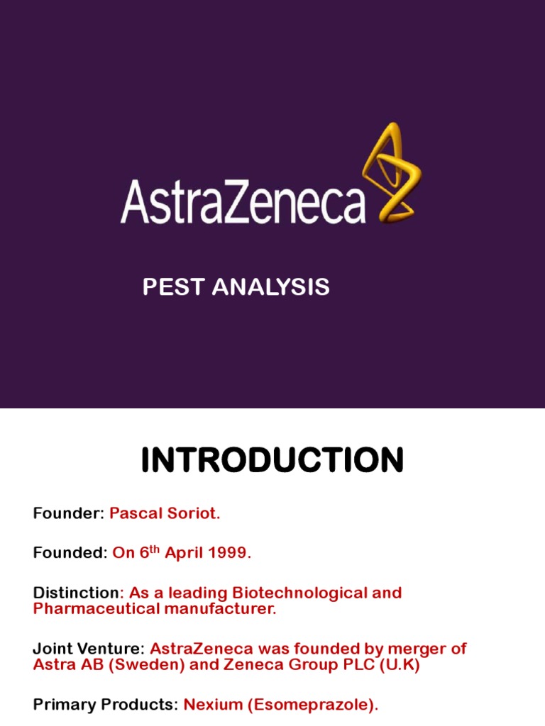 A Comprehensive PEST Analysis of AstraZeneca's External Environment and ...