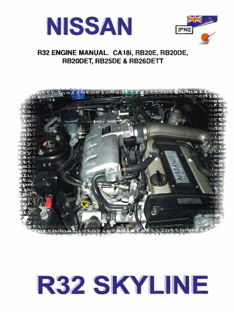 All Engine Manual (OCR) R32 - RB PDF | PDF | Four Wheel Drive | Manual ...