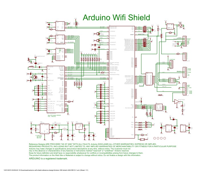 Arduino Wifi Shield Schematic - 2 PDF | PDF | Business