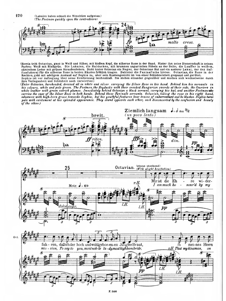 Strauss R Presentation of The Rose | PDF