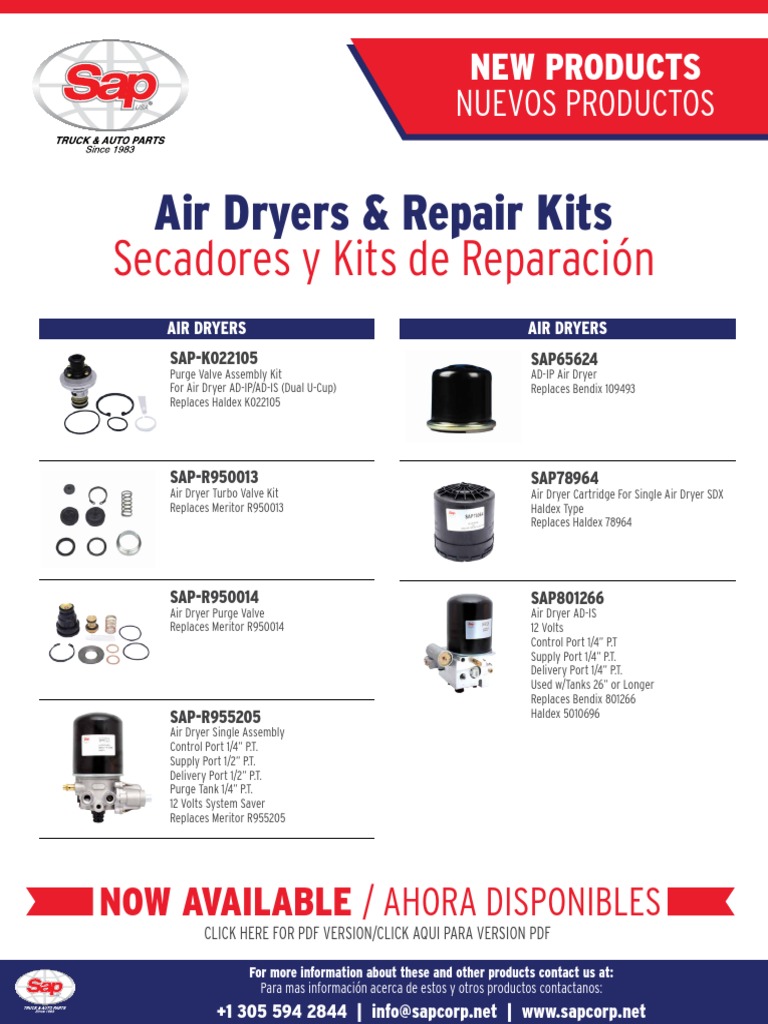 2017 07 MKT SAP Flyer AirDryers | PDF