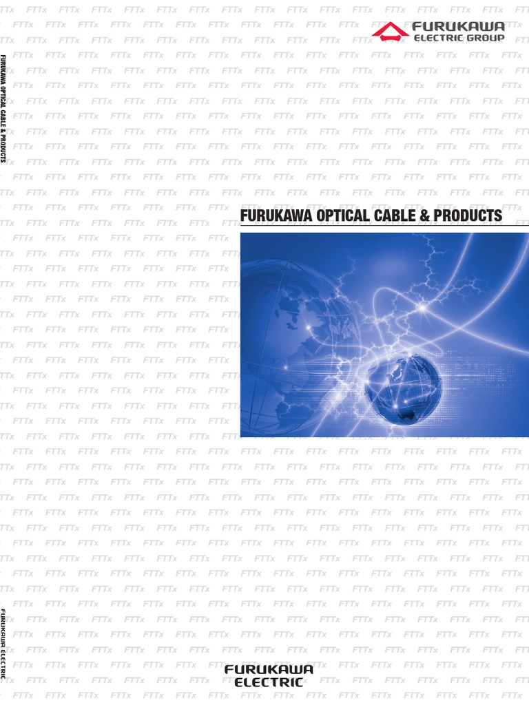 FTTX - j417 Catalogo Furukawa | PDF | Fiber To The X | Optical Fiber