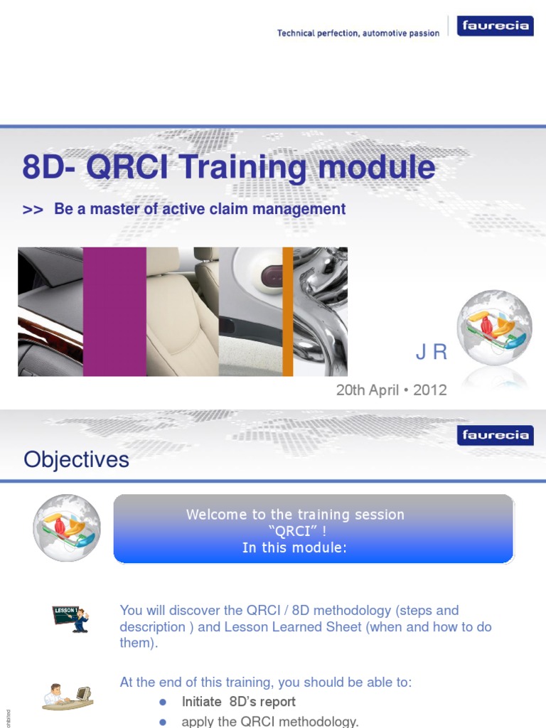 QRCI & 8D Problem Solving Guide | PDF | Business