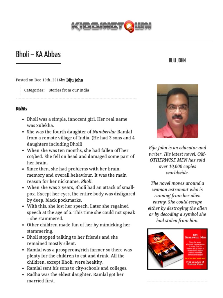 Bholi: The Story of Sulekha | PDF | Bride | Veil