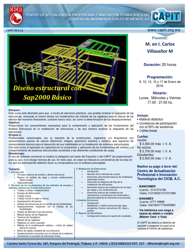 Analisis Estructural Con Sap 2000 | PDF | Análisis estructural | Software
