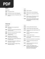 RVS Codes | PDF | Abdomen | Gastroenterology