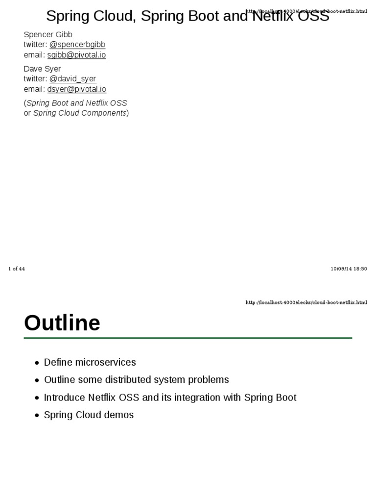 Spring Cloud | PDF | Hypertext Transfer Protocol | Load Balancing ...